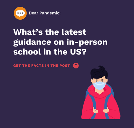 What’s the latest guidance on in-person school in the US? — Those Nerdy ...