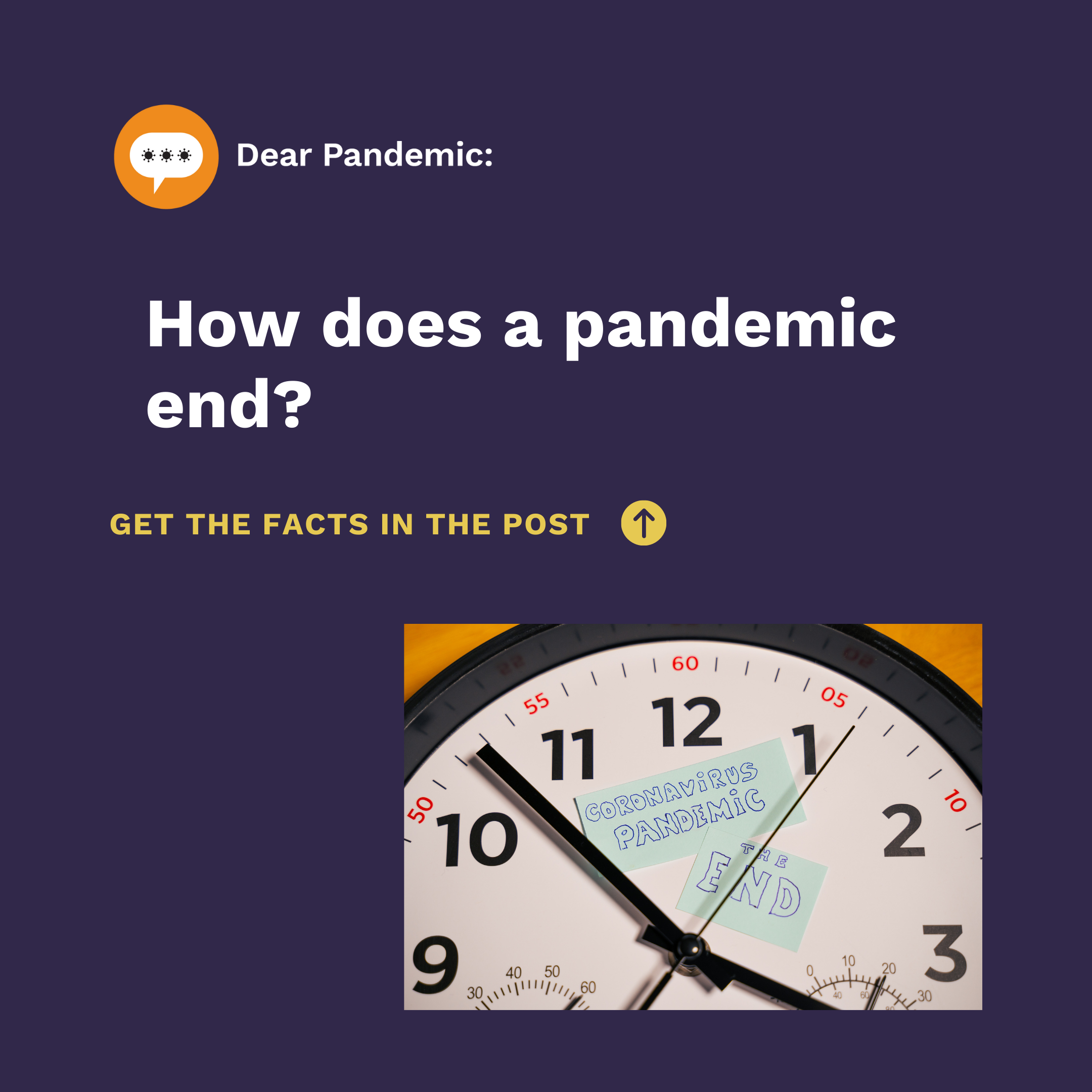 How does a pandemic end? — Those Nerdy Girls