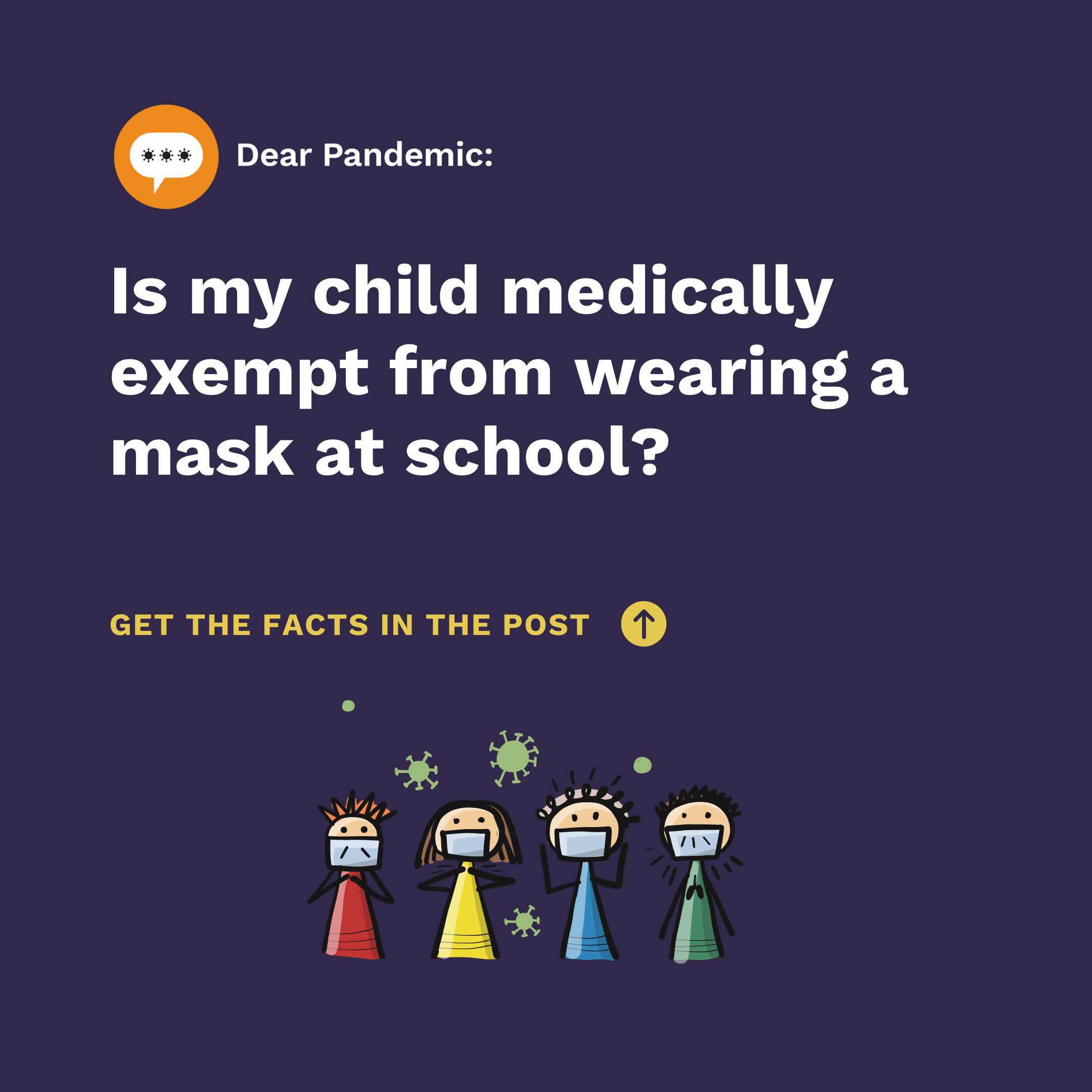 Masks can be worn safely by most children. — Those Nerdy Girls